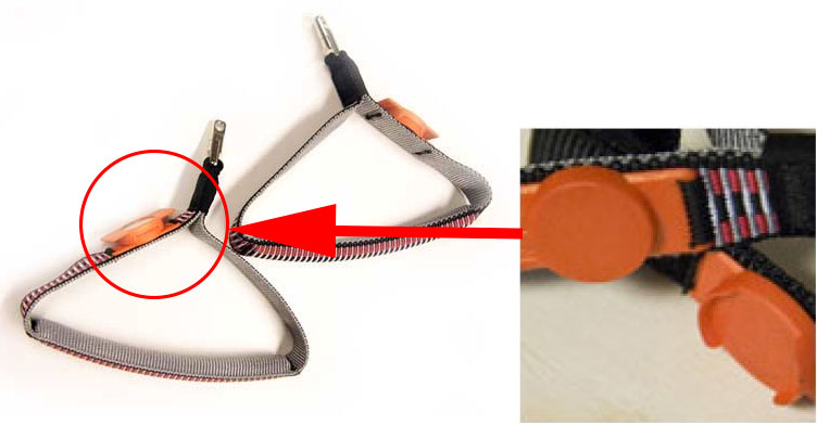 GIN Magnetic Brake Fastener - Mid Wales Paragliding Centre